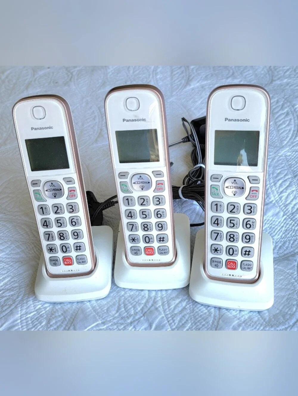 Panasonic | Networking | Panasonic Kxtgf85 Cordedcordless Phone 3 ...